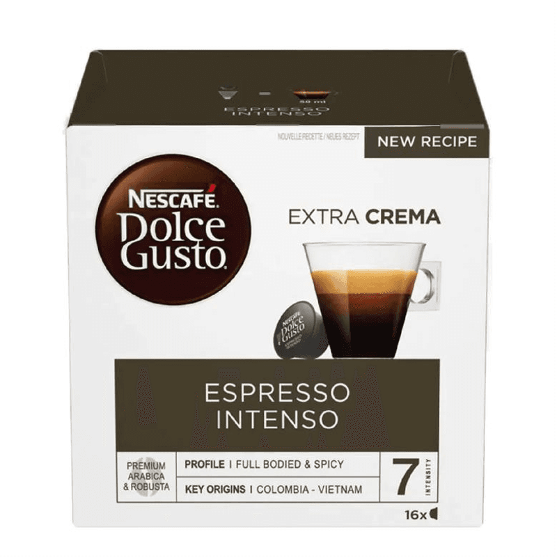 Kip - Café en cápsula espresso intenso dolce gusto Nescafé