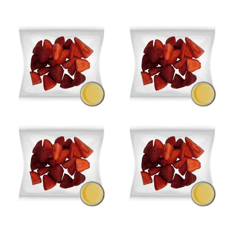 Kip - Fresas con leche condensada