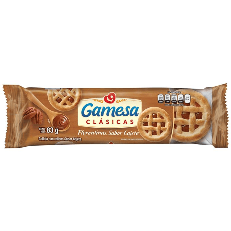 Kip - Galletas de cajeta florentinas Gamesa
