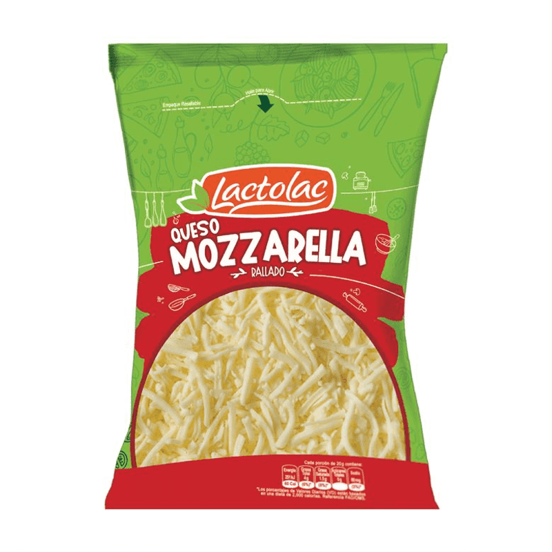 Kip - Queso mozzarella rallado Lactolac